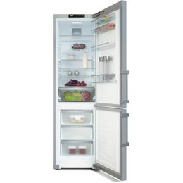 Miele K&uuml;hl-/Gefrierkombination "KFN 4795 AD", Energieeffizienz: A (A-G), silber (edelstahl cleansteel), Rechtsanschlag, K&uuml;hlschr&auml;nke