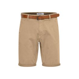 Chinoshorts Blend "Chinoshorts BHBrane", Herren, Gr. M, N-Gr, braun (lead gray), Obermaterial: 97% Baumwolle CO. 3% Elasthan EL., Hosen Chinoshorts