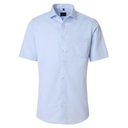 Businesshemd Venti "Venti Businesshemd Kurzarm uni", Herren, Gr. 39, Normalgr&ouml;&szlig;en, hellblau, 100% Baumwolle, unifarben, schmal, Hemden