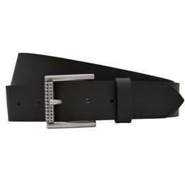 Lederg&uuml;rtel AnnaMatoni "AnnaMatoni Herren Lederg&uuml;rtel Zeitloses Design G&uuml;rtel 4cm breit", Herren, Gr. TW80 - 95cm Gesamtl&auml;nge, mokka 690, 100% Leder, G&uuml;rtel Lederg&uuml;rtel