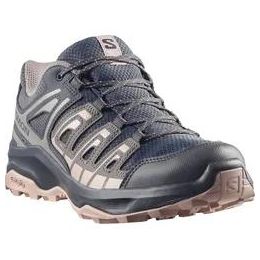Wanderschuh Salomon "EXTEGRA GORE-TEX", Damen, Gr. 37, asphalt, schwarz gull gray, shadow gray, Synthetik, Textil, Schuhe Wanderschuh, wasserdicht