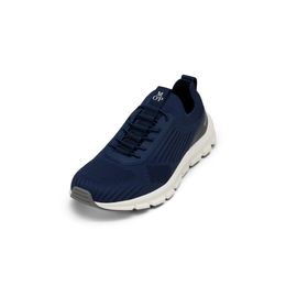 Marc O'Polo Sneaker MARC O'POLO "aus recyceltem Polyester", Herren, Gr. 40, true navy, Obermaterial: 100% Polyester, unifarben, Schuhe Sneaker