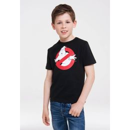 logoshirt M&auml;dchen T-Shirt "Ghostbusters", schwarz, Gr. 104, bedruckt, 100% Baumwolle, Shirts, mit lizenziertem Design