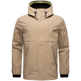 STONE HARBOUR Herren Regenjacke "Zanjaar", beige, Gr. S, Obermaterial: 100% Nylon. Innenfutter: 100% Polyester. &Auml;rmelfutter: 100% Polyester, Jacken,