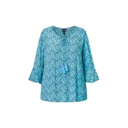 Ulla Popken Tunika Damen Gr&ouml;&szlig;e L/XL royalblau
