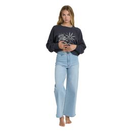 Billabong Damen Weite Jeans "Free Fall Indigo", blau, Gr. 26, Obermaterial: 98% Baumwolle, 2% Elasthan., Jeans