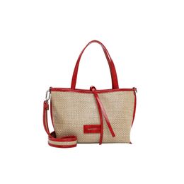 Shopper SURI FREY "Shopper SFY Fany", Damen, Gr. B/H/T: 34cm x 22cm x 11cm 0, rot (rot 600), Polypropylen, Taschen Shopper
