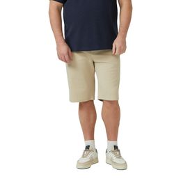 Herren Chinoshortsbeige, Gr. 46, s.Oliver MEN BIG SIZES, unifarben, Web, Obermaterial: 97% Baumwolle, 3% Elasthan, Hosen, mit Taschen