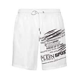 Plein Sport Badeshorts Herren Gr&ouml;&szlig;e L schwarz / wei&szlig;