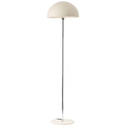 Stehlampe "Linnea Pilz Lampe - Travertin Steinfu&szlig;", beige (beige, chrom, travertine hell), 1, H: 150,5cm, 1 Stk., LeGer Home by Lena Gercke, Leuchten, Pilzleuchte, H&ouml;he 150cm, Stehlampe