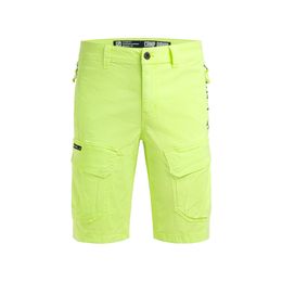 CAMP DAVID Skater Shorts mit Zippertaschen Herren Gr&ouml;&szlig;e 31/32 neongr&uuml;n