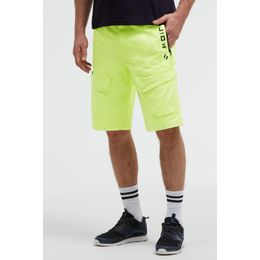 CAMP DAVID Skater Shorts mit Zippertaschen Herren Gr&ouml;&szlig;e 42 neongr&uuml;n