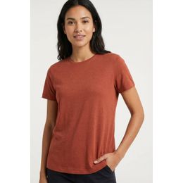 Sch&ouml;ffel T-Shirt SCH&Ouml;FFEL "T Shirt Hohberg L", Damen, Gr. 36, schwarz crabapple, Obermaterial: 60% Baumwolle, 40% Polyester, normal, Rundhals, Shirts T-Shirt, sportliche Passform, Kurzarm, f&uuml;r Trekking und Freizeit
