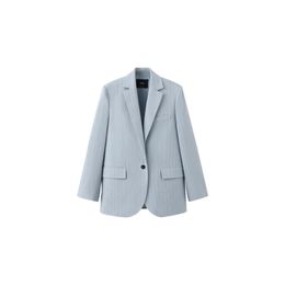 Mango Blazer 'Pedro' Damen Gr&ouml;&szlig;e 40 himmelblau / schoko
