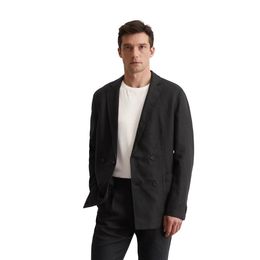 Marc O'Polo Sakko MARC O'POLO "aus reinem Leinen", Herren, Gr. 48, schwarz (m990), Obermaterial: 100% Leinen, unifarben, Sakkos Sakko