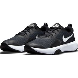 Nike Damen Fitnessschuh "CITY REP TR", Gr. 36,5, schwarz-wei&szlig;, Synthetik, Textil, Schuhe, ideal f&uuml;r Gym und Fitnessstudio
