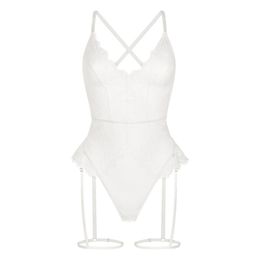 Hunkem&ouml;ller Hunkem&ouml;ller Bodysuit 'Prina' female White size L