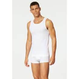 Herren Unterhemd "Uncover Cotton", uncover by Schiesser, Gr. L100, wei&szlig;, Single Jersey, Obermaterial: 95% Baumwolle, 5% Elasthan, Unterhemden,