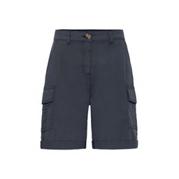 Cargoshorts oxmo "Cargoshorts OXChanice", Damen, Gr. 38, N-Gr, grau (ebony), Obermaterial: 98% Baumwolle CO. 2% Elasthan EL., Hosen