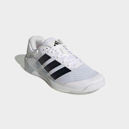 Trainingsschuh adidas Performance "DROPSET 4", Herren, Gr. 44, cloud wei&szlig;, core schwarz, lucid rot, Synthetik, Textil, Schuhe
