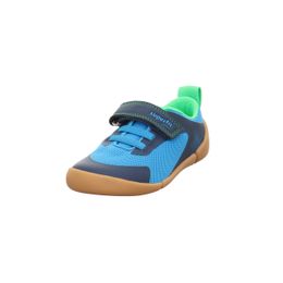 Superfit Jungen Barfu&szlig;schuh "VENTO WMS: weit", Gr. 28, blau, Lederimitat, Textil, Schuhe, Klettschuh, WMS: weit V, Gr&ouml;&szlig;enschablone zum Download