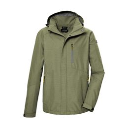 Killtec Herren Funktionsjacke "KOS 256 MN JCKT", gr&uuml;n, Gr. L, Obermaterial: 100% Polyester.Futter: 100% Polyester, Jacken, Wasser- und winddichte