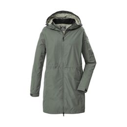 Parka Killtec "KOS 35 WMN PRK", Damen, Gr. 44, gr&uuml;n, Obermaterial: 100% Polyester;Futter: 100% Polyester, Jacken Parka, Wasser- und winddichter Damenparka, atmungsaktiv, verstellbar