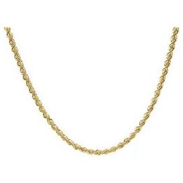 Goldkette Luigi Merano "Kordelkette, Gold 585" Gr. 45, gold, Halsketten, Damen, 45cm, Gelbgold 585, Goldkette