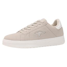 Sneaker Kangaroos "K-GW Focus", Damen, Gr. 40, beige (beige, wei&szlig;), Synthetik, Schuhe Sneaker