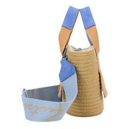 Fritzi aus Preussen Fritzi Aus Preu&szlig;en Schultertasche 'Happy Summer' Damen Gr&ouml;&szlig;e One Size beige / blau