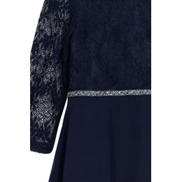 DANAMADE M&auml;dchen Partykleid "DANAMADE Dresses DASYA", blau, Gr. 158, Oberstoff: 100% Polyester / Futter: 100% Polyester, Kleider