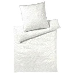 Bettw&auml;sche Elegante "Tingle", beige (creme), B/L: 155cm x 220cm, 1 Stk., 1 Stk., Mako-Satin, B/L: 80cm x 80cm, 2 Stk., Mako-Satin, Obermaterial: 100% Baumwolle, Bettw&auml;sche, Bettw&auml;sche, angenehmes Hautgef&uuml;hl