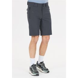 Shorts WHISTLER "Gerd", Herren, Gr. 3XL, US-Gr&ouml;&szlig;en, blau, anthrazit, 92% Polyester, 8% Elasthan, unifarben, kurz, Hosen Shorts, in bequemer und dehnbarer Qualit&auml;t