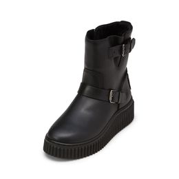 Marc O'Polo Stiefel MARC O'POLO "mit flauschigem Warmfutter", Damen, Gr. 41, m990, Obermaterial: 100% Leder (Rind), unifarben, Schuhe Stiefel