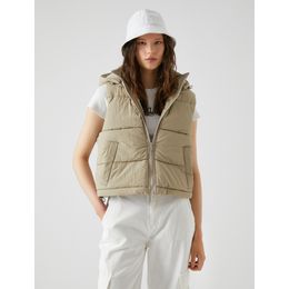 KOTON Weste Damen Gr&ouml;&szlig;e M beige