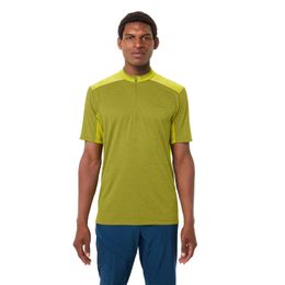 Radtrikot Vaude "MEN'S TAMARO HZ SHIRT IV", Herren, Gr. XL, light leaf, Obermaterial: 100% Polyester, Trikots, f&uuml;r Radfahren, f&uuml;r Erwachsene, atmungsaktiv, leicht