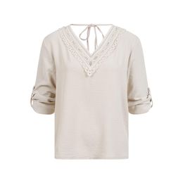 Cloud5ive Bluse Damen Gr&ouml;&szlig;e L beige