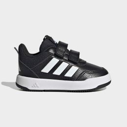 M&auml;dchen Sneaker "TENSAUR SPORT 3.0 KIDS", adidas Sportswear, Gr. 24, schwarz-wei&szlig;, Synthetik, Textil, Schuhe, f&uuml;r Kinder, mit Klettverschluss