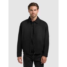 Khujo Herren Blouson "NOAM", schwarz, Gr. S, Web, 100% Baumwolle, Jacken