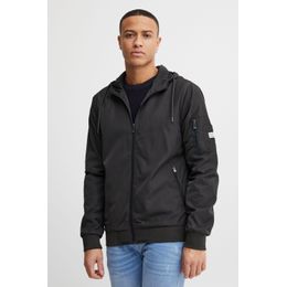 Windbreaker Blend "BHRazy", Herren, Gr. L, grau (phantom grau), 100% Polyester, unifarben, regular fit normal, ohne Ausschnitt, eingesetzt Rippb&uuml;ndchen, Jacken Windbreaker, L&auml;ssige &Uuml;bergangsjacke mit praktischen Rei&szlig;verschlusstaschen