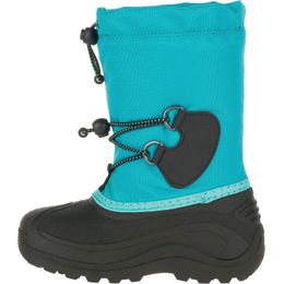 Kamik Kinder Outdoorwinterstiefel "SOUTHPOLE 4", Gr. 35, blau, Synthetik, Textil, Schuhe, Winterboots, Winterstiefel, Snowboots, Winterschuhe,