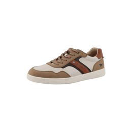 Mustang Sneaker Herren Gr&ouml;&szlig;e 41 camel / cognac / schwarz / offwhite
