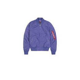 Damen Bomberjacke "MA-1 TT Light W", lila, Gr. S, Alpha Industries, Shell: 100% Nylon. Lining: 100% Nylon, Jacken