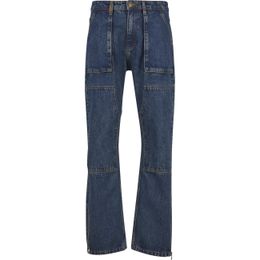 Bequeme Jeans 2Y STUDIOS "2Y Studios Esus Zipper Pocket Straight Jeans", Herren, Gr. 28, Normalgr&ouml;&szlig;en, raw sand, 100% Baumwolle, unifarben, normal, Jeans