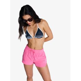 Roxy Damen Badeshorts "Roxy WAVE 2 INCH BS", pink, Gr. XS, Obermaterial: 82% Polyester, 10% sonstige Fasern, 8% Elasthan, Badehosen, schnell