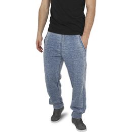 Jogginghose Urban Classics "Urban Classics Herren Burnout Sweatpants", Herren, Gr. S, US-Gr&ouml;&szlig;en, denimblau, 60% Baumwolle, 40% Polyester, unifarben, loose fit, Hosen Jogginghose