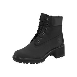 Timberland Damen Schn&uuml;rstiefelette "Kinsley", Gr. 40, schwarz, Leder, Schuhe, Winterschuhe, Winterstiefel, Schn&uuml;rboots, Winterboots, wasserdicht