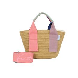 Fritzi aus Preussen Fritzi Aus Preu&szlig;en Schultertasche 'Happy Summer' Damen Gr&ouml;&szlig;e One Size beige / pink