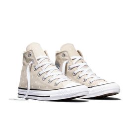Sneaker Converse "CHUCK TAYLOR ALL STAR EMBROIDERED", Damen, Gr. 37, papyrus, egret, schwarz, Textil, Schuhe Sneaker