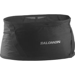 Laufg&uuml;rtel Salomon "HIGH PULSE", Damen, Gr. XS, schwarz, Kunstfaser, G&uuml;rtel, elastisches Material, breites Design, in verschiedenen Gr&ouml;&szlig;en